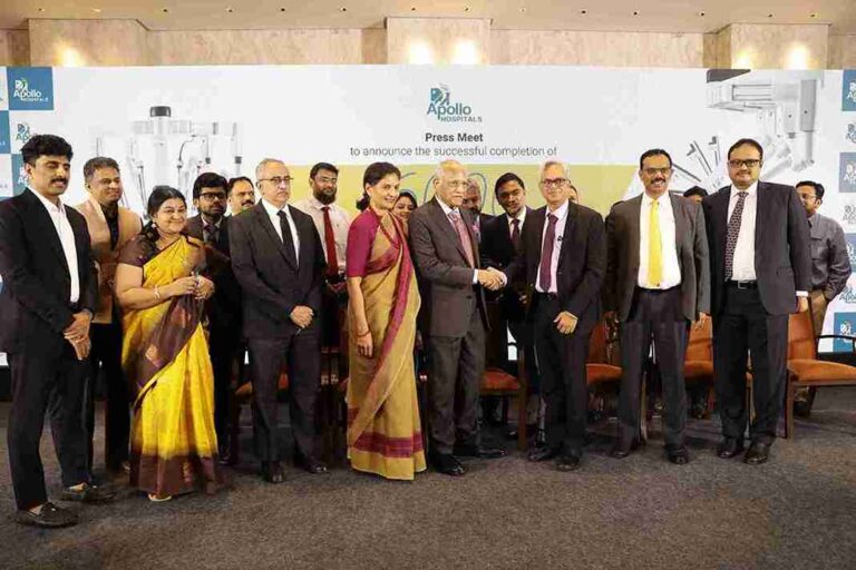 Apollo Hospitals achieves 6,000+ robotic surgeries milestone - BioVoiceNews